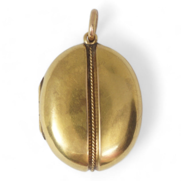 Quality 15k Gold Memento Locket – CJ Antiques